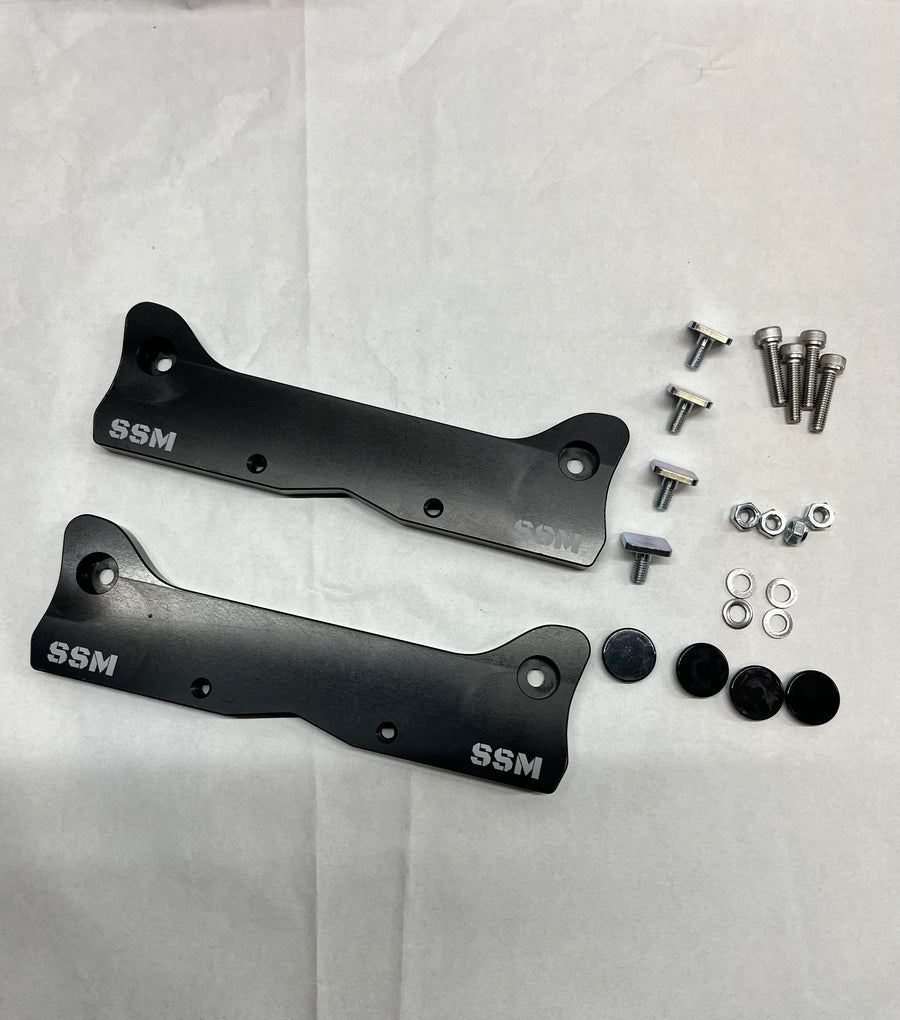 Polaris LinQ Adaptor Plate Black Anodized – South Simcoe Machine